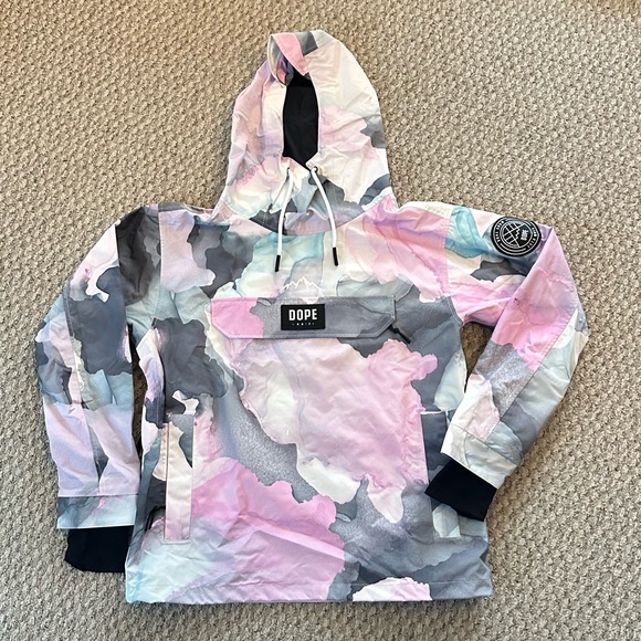 dope snow | Jackets & Coats | Dope Snow Blizzard Shell Pullover In Blot ...